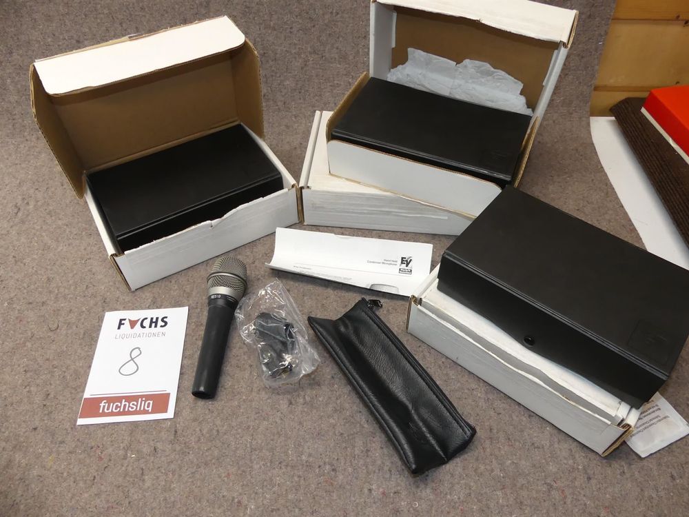 08) 4 x EV Electro Voice RE510 Mikrofon | Acheter sur Ricardo