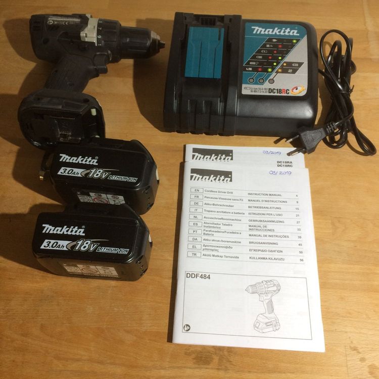 Makita DDF484 18V Akkuschrauber schwarz | Kaufen auf Ricardo