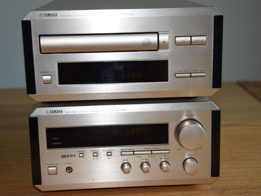 Yamaha RDS Reciver RX-E 100/ CD CDX-E100 | Kaufen auf Ricardo