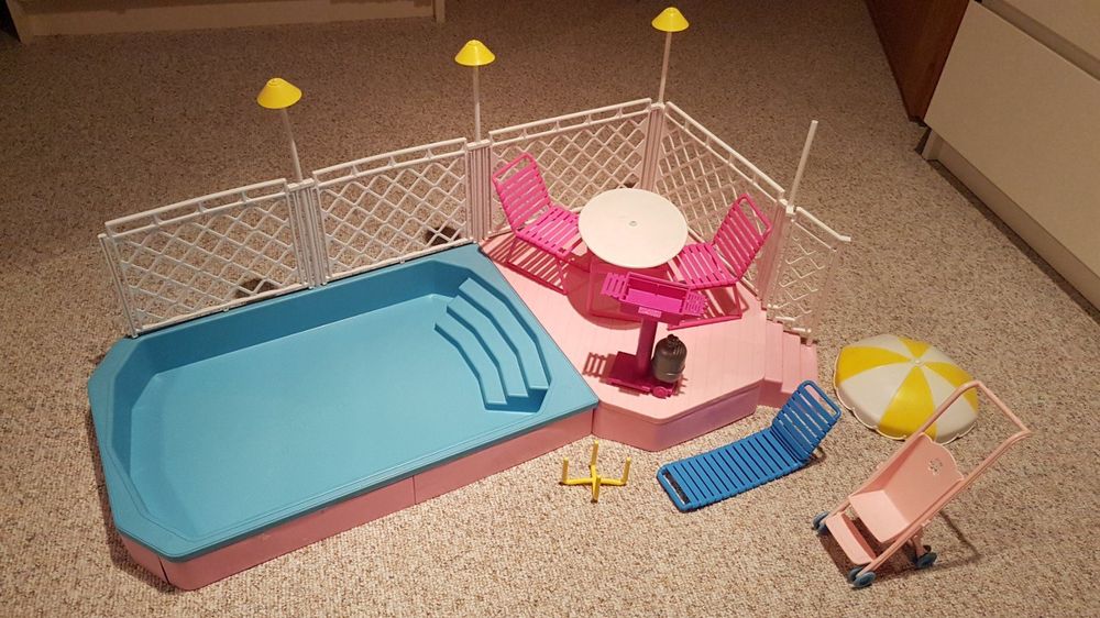 Barbie Tropical Pool mit Terasse 1986 | Acheter sur Ricardo