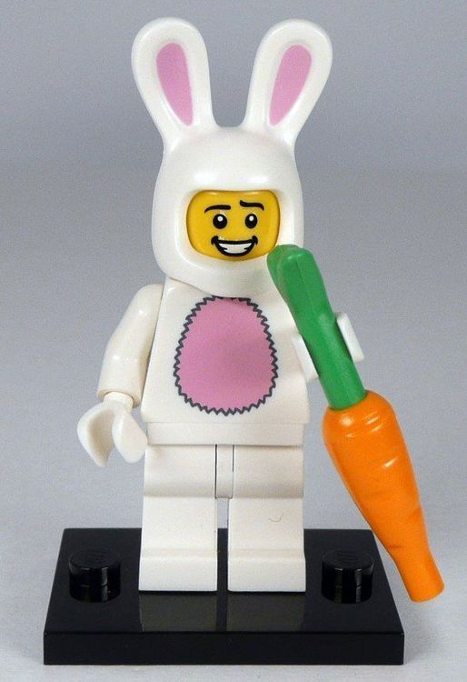 LEGO Minifigures 7 / 3 - Hasenkostüm-Typ mit Karotte, Ostern | Kaufen ...