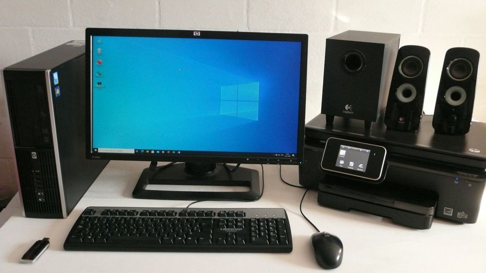 HP PC-Set mit Drucker, Win10, Office2016 | Kaufen auf Ricardo