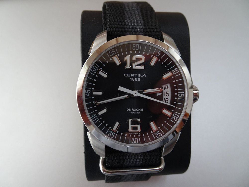 Neuwertige Certina Rookie, Textilband | Kaufen auf Ricardo