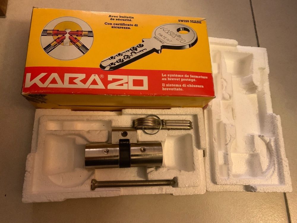 KABA 20 Schliesszylinder | Kaufen auf Ricardo