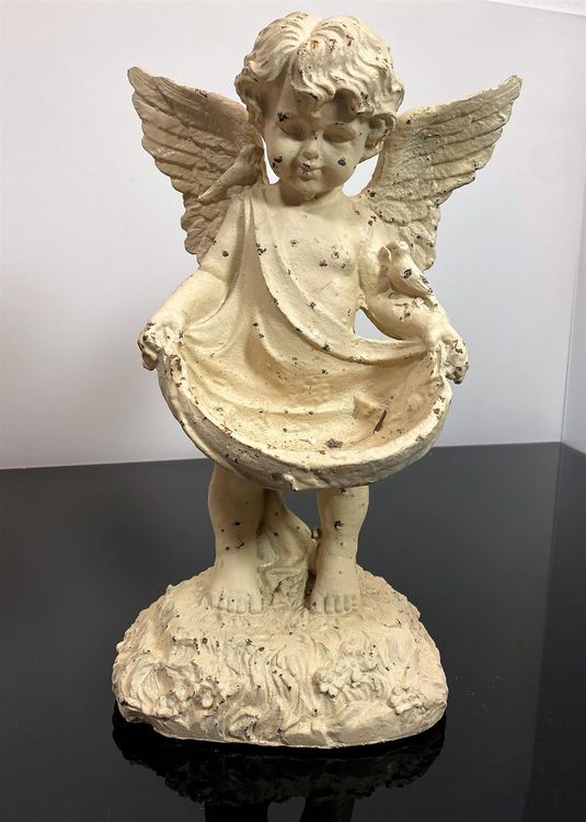 PUTTE ENGEL SKULPTUR FIGUR EISEN 6,6kg | Kaufen auf Ricardo