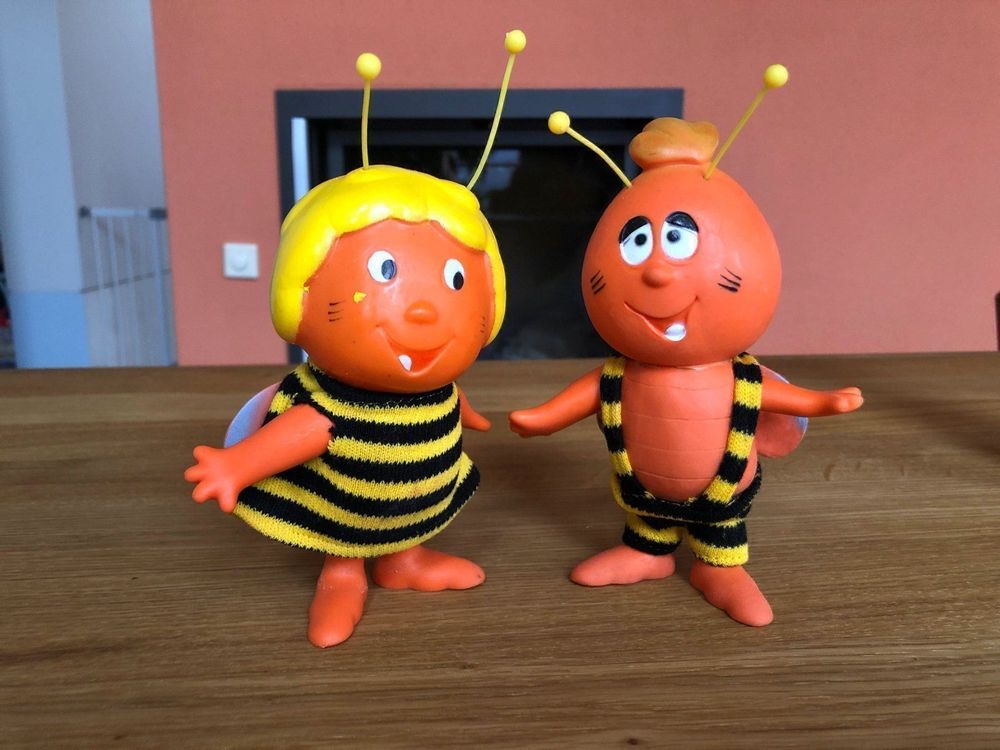 70er BIENE MAJA + WILLI Figuren 15cm! | Kaufen auf Ricardo