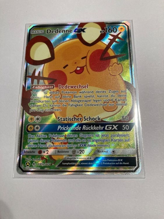 Pokemon Dedenne GX Fullart | Kaufen auf Ricardo