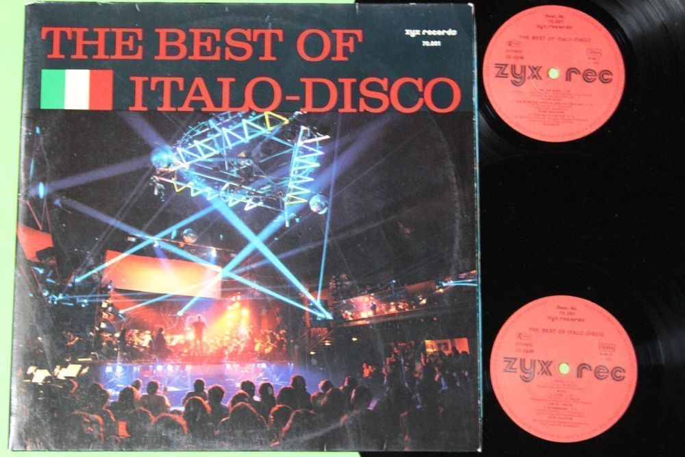 THE BEST OF ITALO DISCO VOL.1 (ZYX RECORDS 70.001) 2LP Vinyl | Kaufen ...