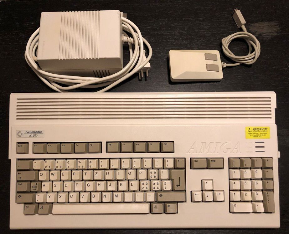 Commodore Amiga 1200 HD + DKB1202 | Kaufen auf Ricardo