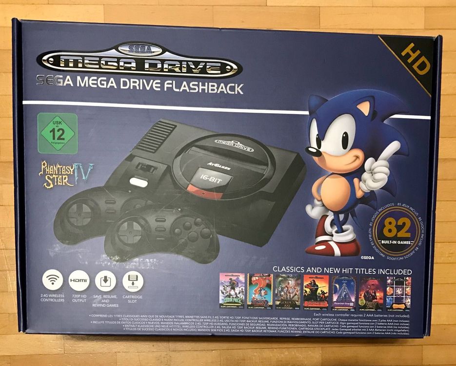 Sega Megadrive Flashback HD - 2019 | Kaufen auf Ricardo