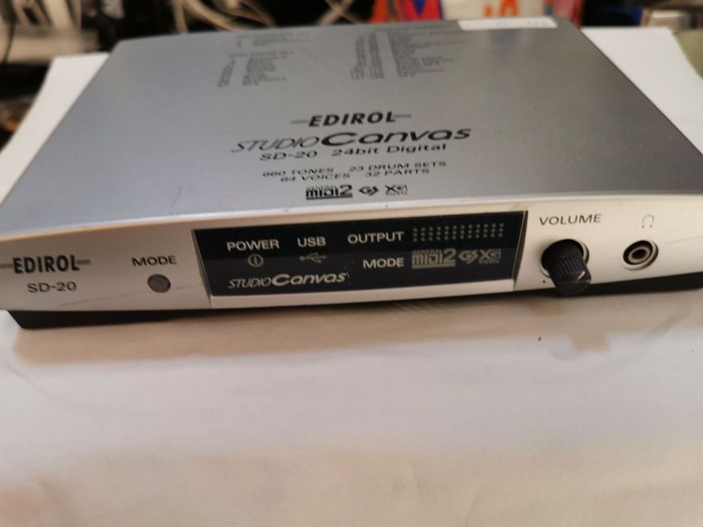 Roland Soundmodul Edirol SD-20 | Kaufen auf Ricardo