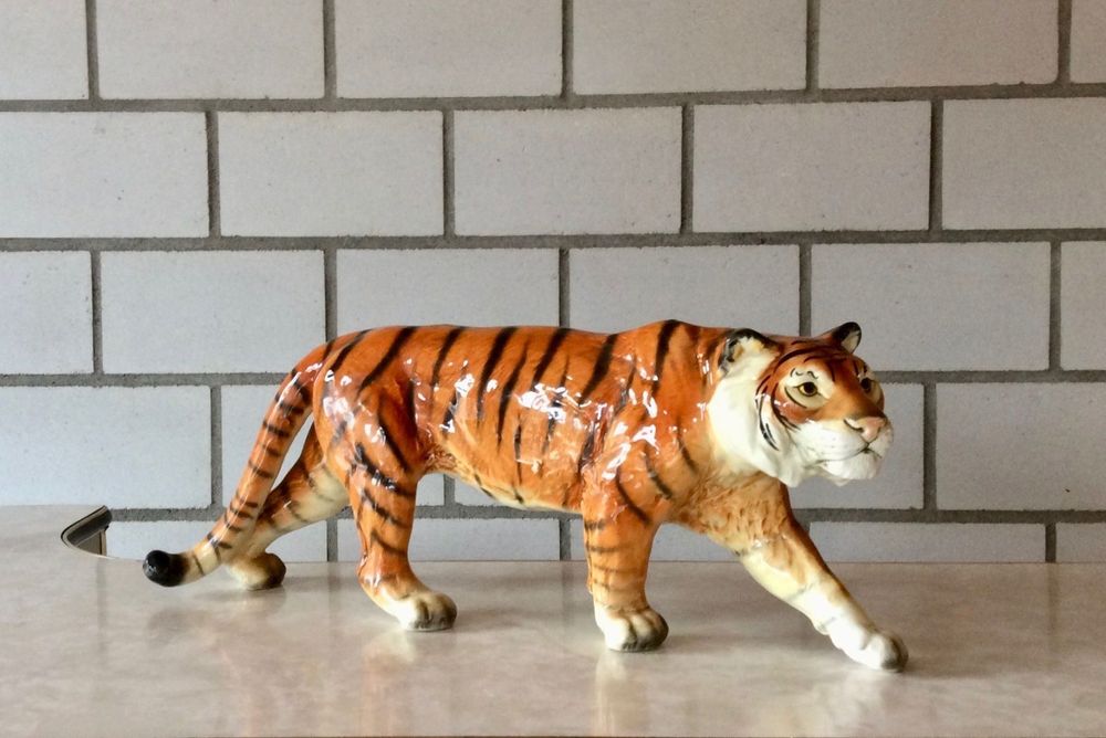 Grosser Goebel Porzellan Tiger 70er J. | Kaufen auf Ricardo