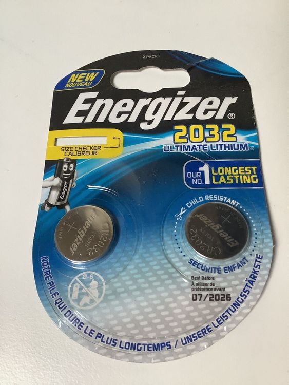 CR2032 Energizer Ultimate x2 inkl Porto | Kaufen auf Ricardo