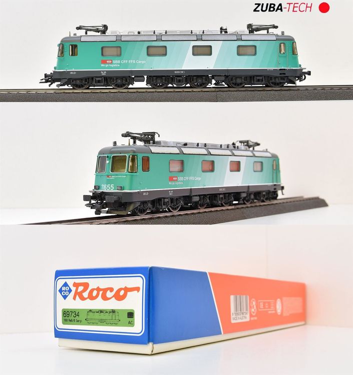 Roco 69734 E-Lok Re 6/6 11655 SBB H0 WS | Kaufen auf Ricardo