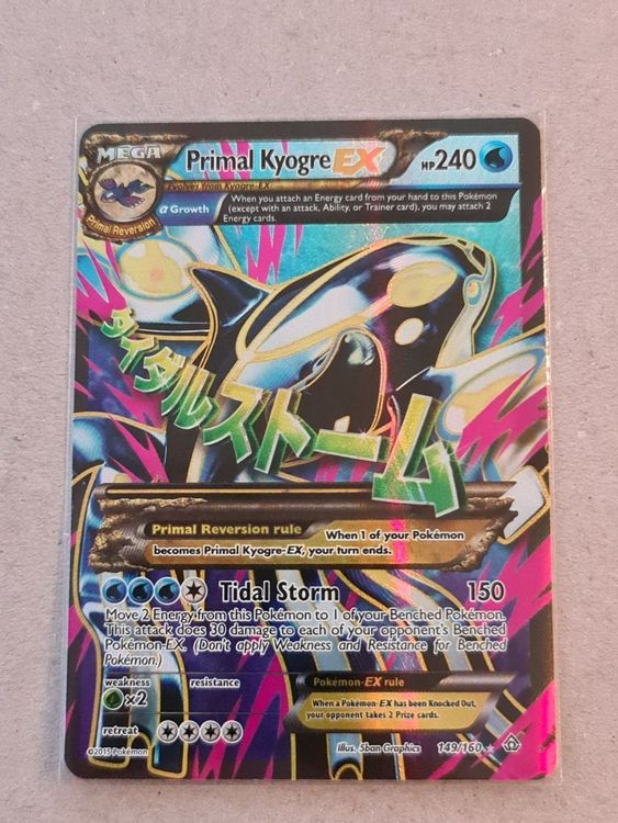 Primal Kyogre EX 149/160 | Kaufen auf Ricardo