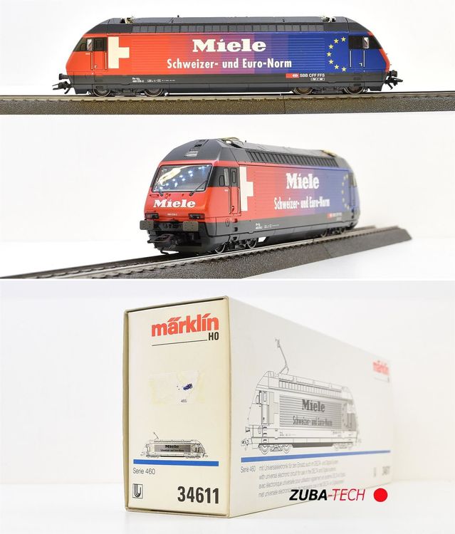 Märklin 34611 E-Lok Re 460 Miele SBB H0 | Acheter sur Ricardo