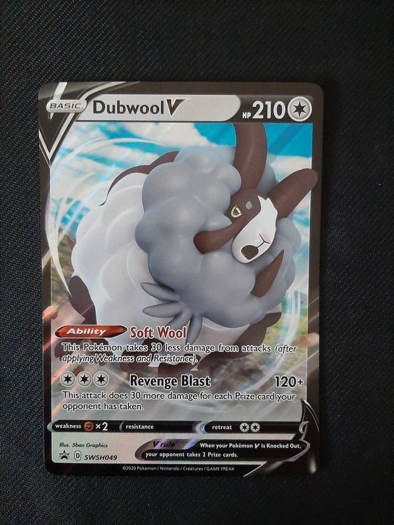 Pokémon Dubwool V XXL-Jumbo Promo-Karte | Kaufen auf Ricardo