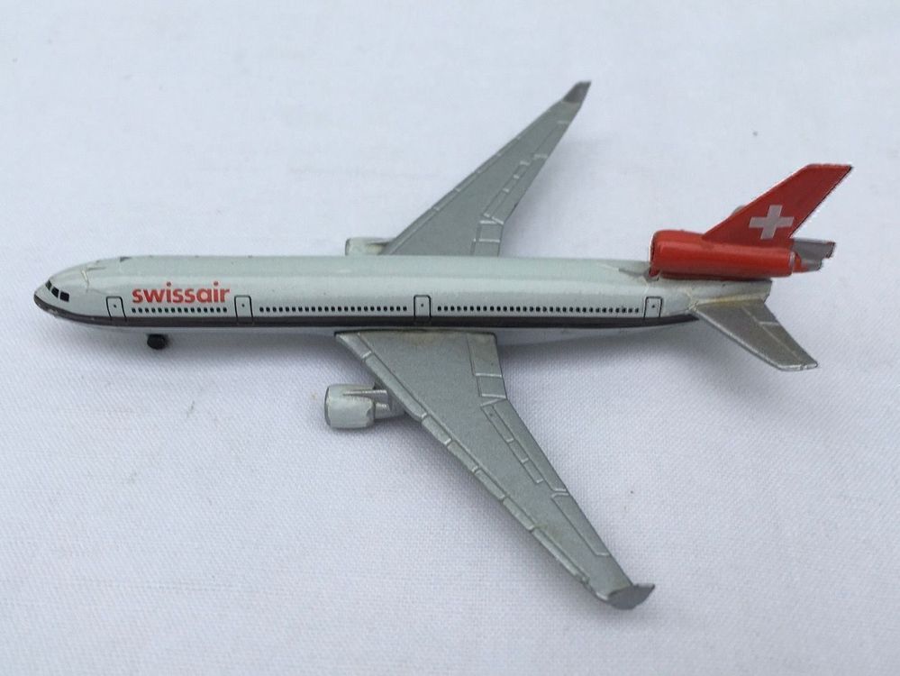 Swissair Modellflugzeug 943 MD-11 Flugzeug Swiss Modell | Kaufen auf ...