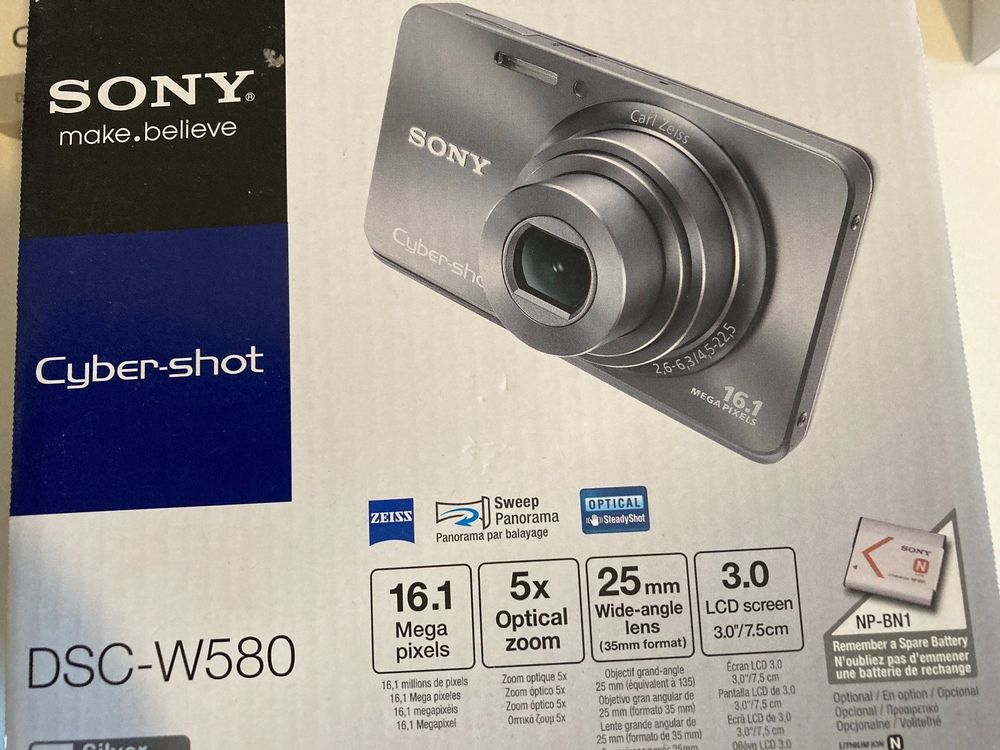 Digitalkamera Sony Cybershot DSC-W580 | Kaufen auf Ricardo