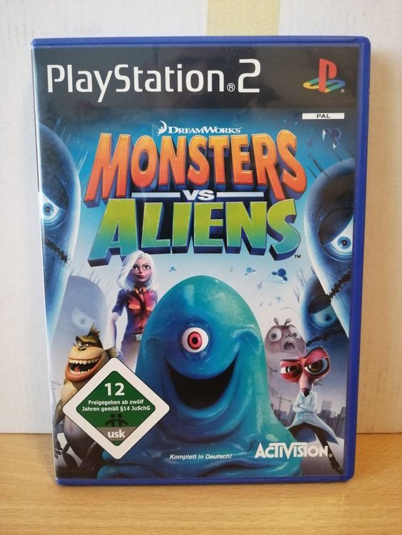 PS2 Dreamworks Monsters vs Aliens | Kaufen auf Ricardo