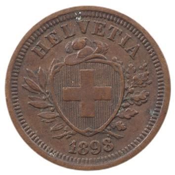Schweiz, 1 Rappen 1898 | Kaufen auf Ricardo