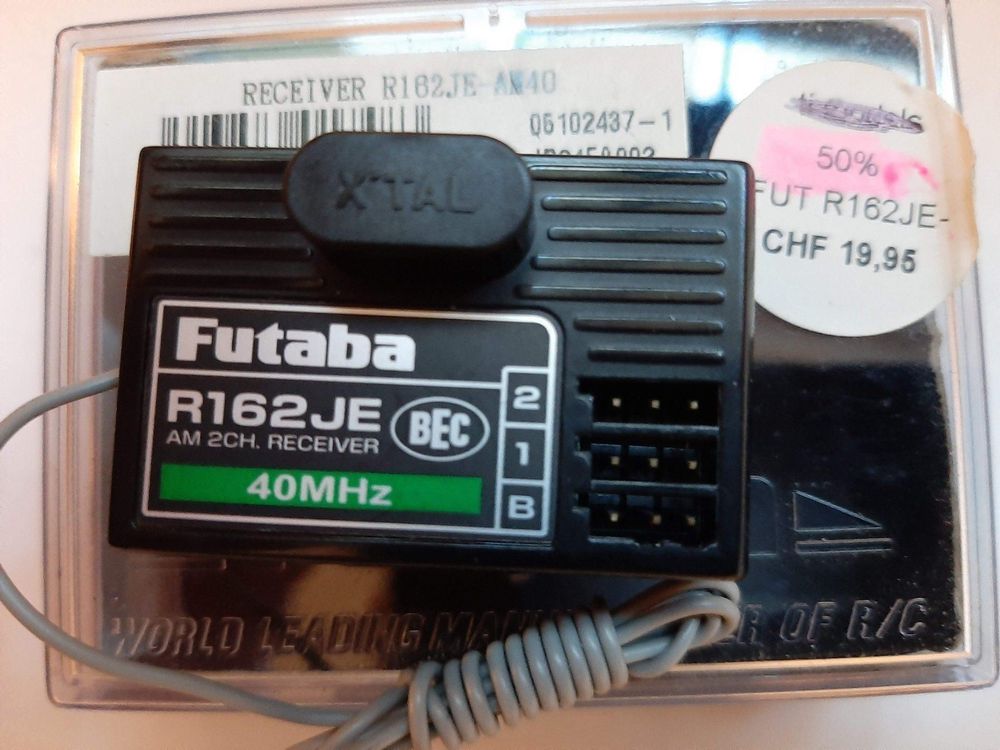 Futaba RC Empfänger R162JE 40AM 2 Kanal | Acheter sur Ricardo