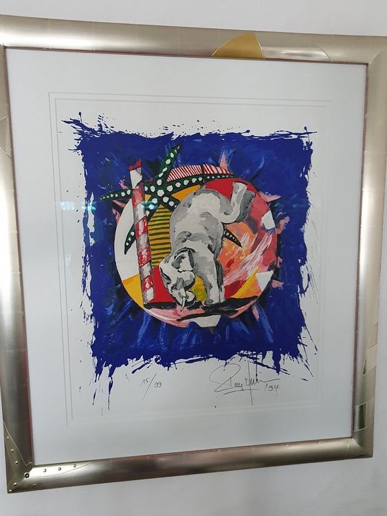 Rolf Knie - Original Litho "Elefant" | Kaufen auf Ricardo