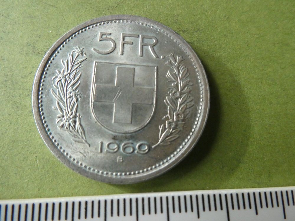 Schweiz 1969, 5 Franken - Silber | Kaufen auf Ricardo