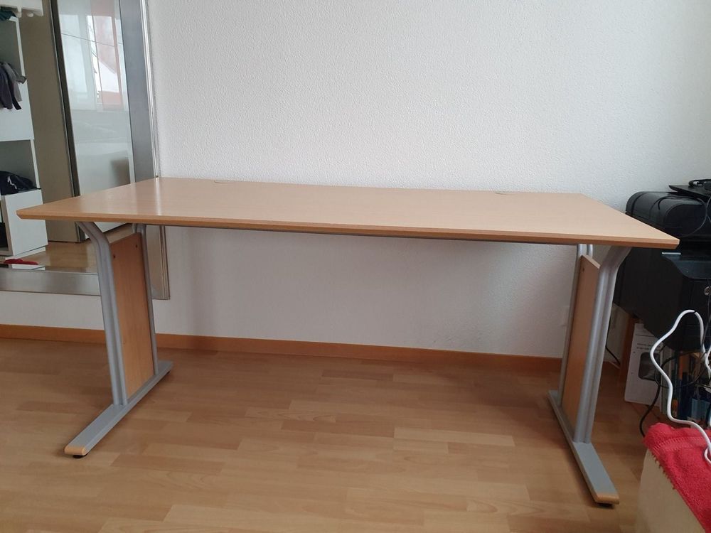 Pult Buchenholzdekor/Metall | Kaufen auf Ricardo