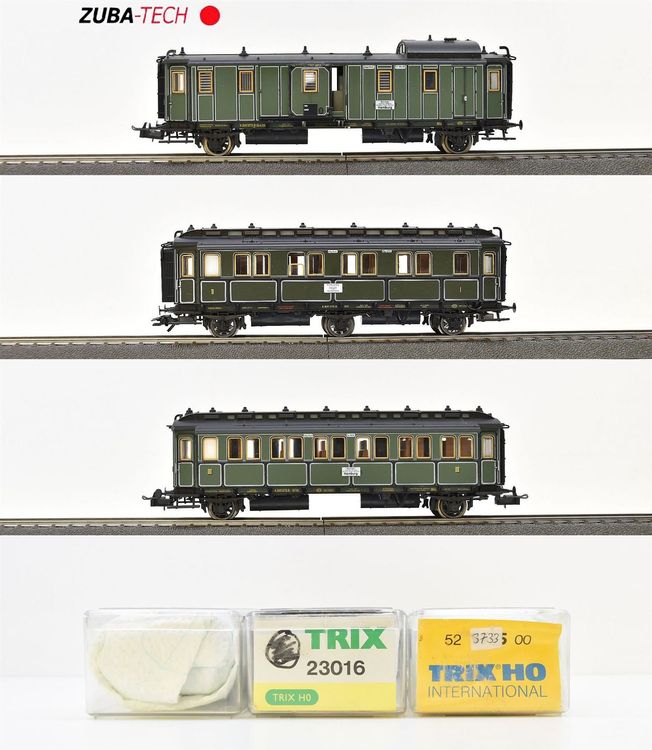 Trix 3x Personenwagen K.Bay.Sts.B. H0 GS | Kaufen auf Ricardo