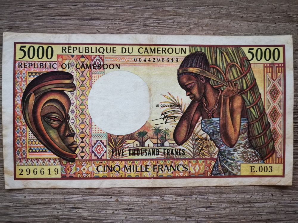 Republic of Cameroon 5000 Francs 1984 | Kaufen auf Ricardo