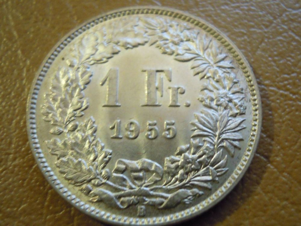 1 Fr. 1955 unz/stgl | Kaufen auf Ricardo