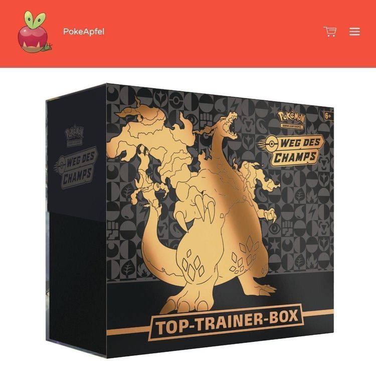 Champions Path Elite Trainer Box Glurak | Acheter sur Ricardo