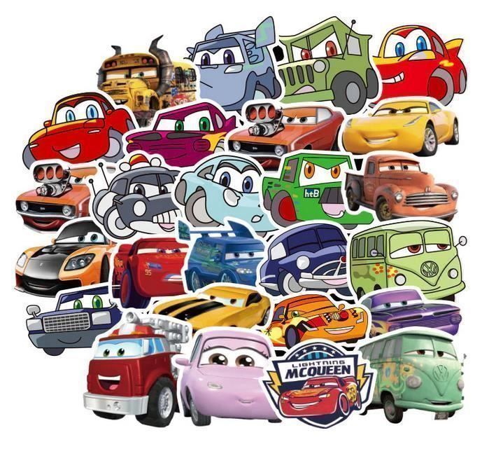50 Sticker McQueen Cars | Kaufen auf Ricardo