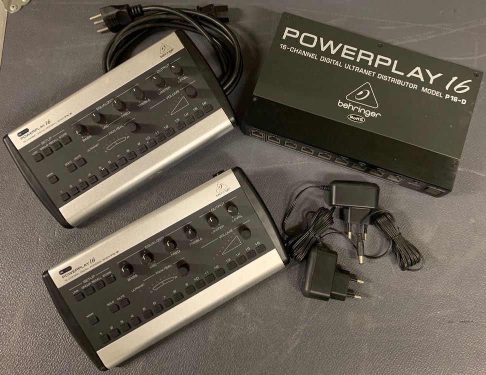 Behringer P16D + 2x P16M SET ab Fr.1.-- | Kaufen auf Ricardo