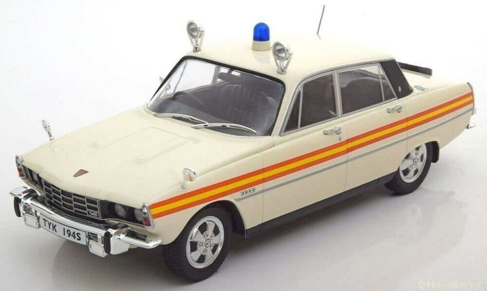 ROVER P6 POLICE 1967 CREME 1:18 MCG | Kaufen auf Ricardo