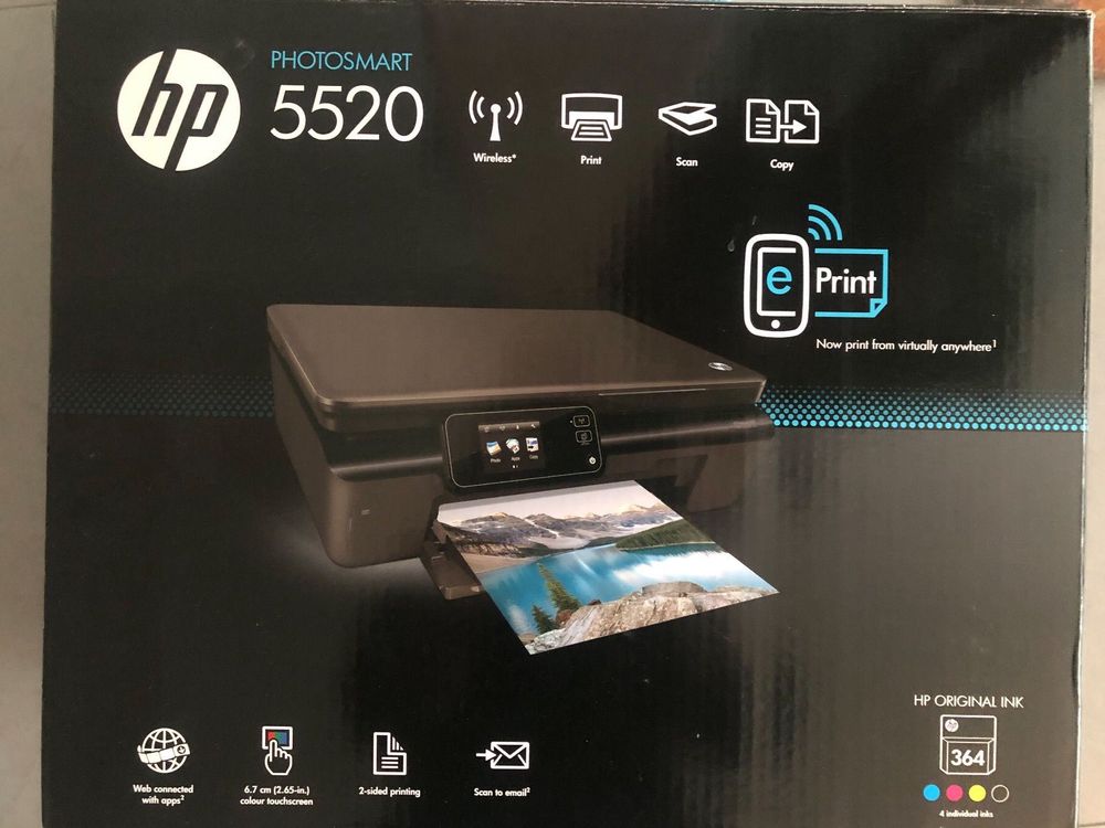 HP All-in-one Photosmart 5520 Drucker | Kaufen auf Ricardo