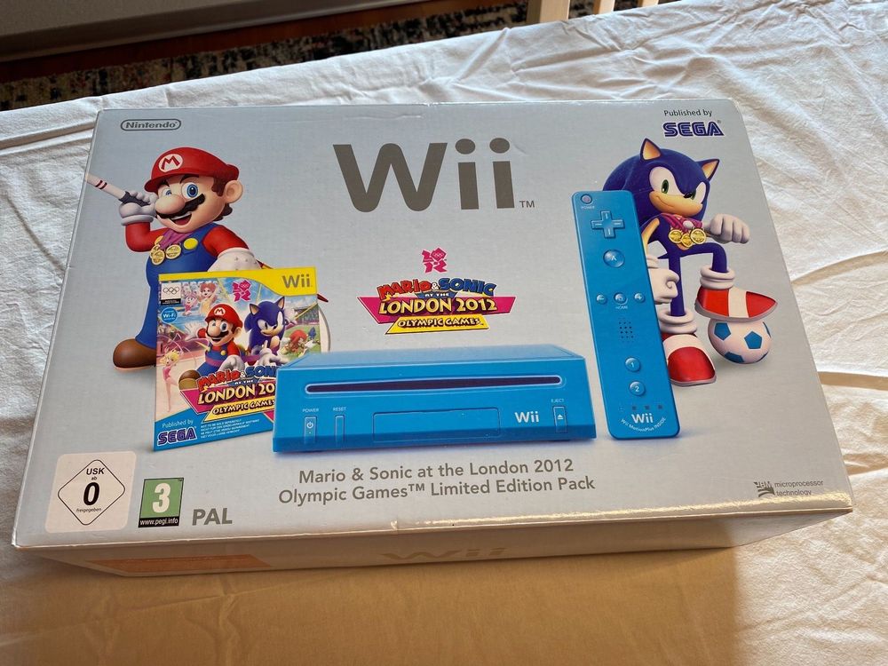 Nintendo Wii Limited Edition Blau | Kaufen auf Ricardo