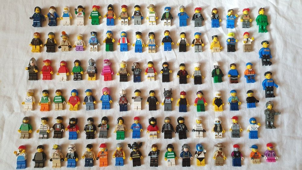 95 schöne LEGO Figuren Männchen Menschen | Kaufen auf Ricardo