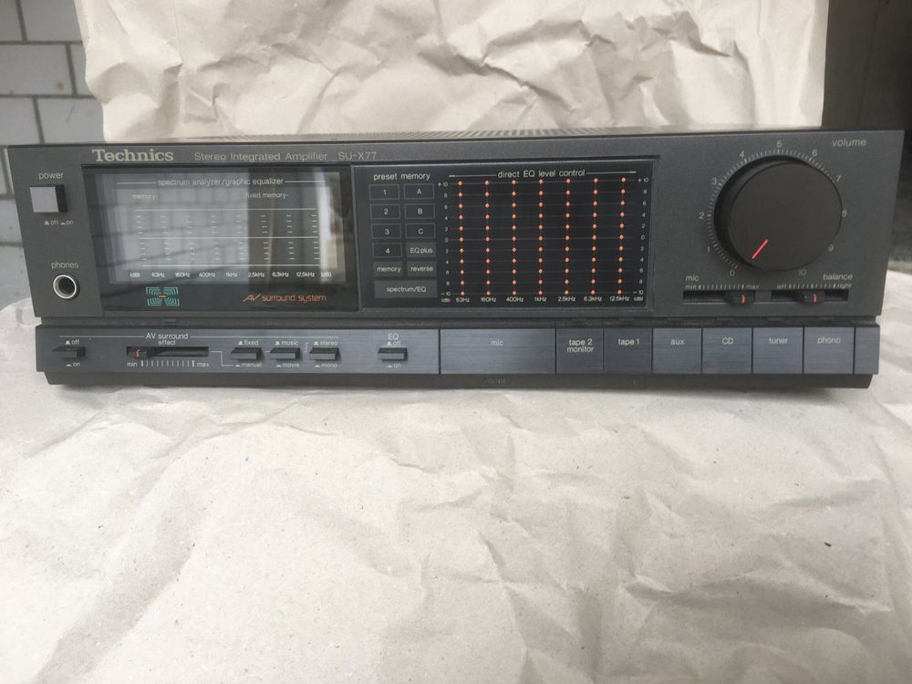 Technics Stereo Verstärker SU-X77 funkt. | Kaufen auf Ricardo