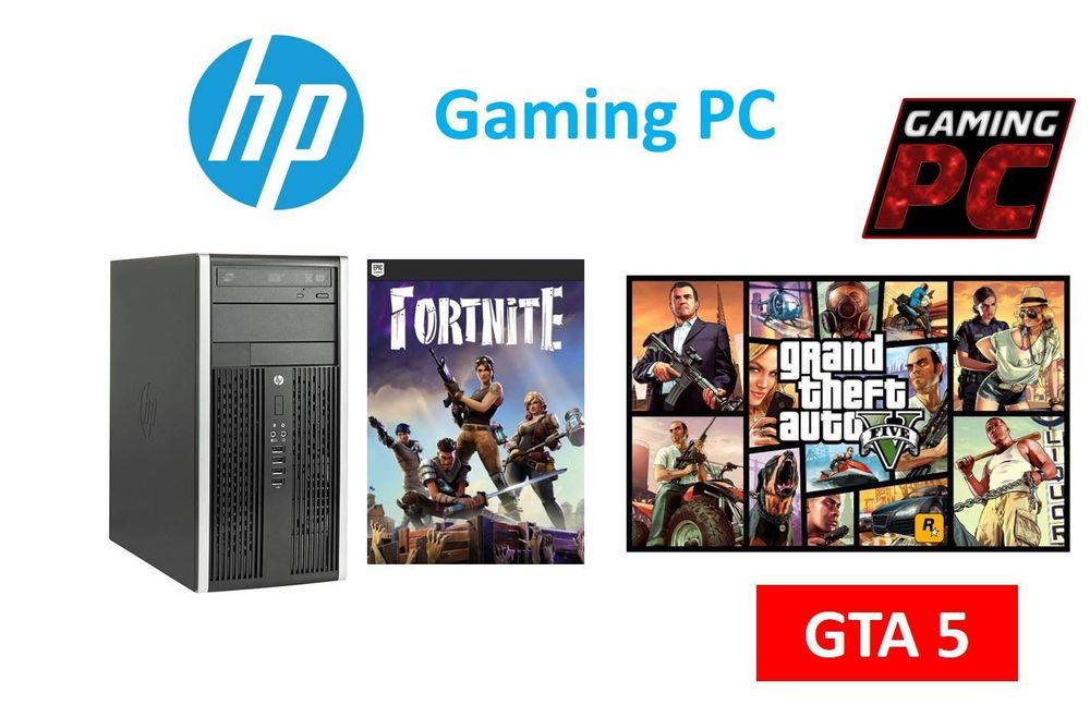 FORTNITE GTA Gaming PC HP 8300 i7 | Kaufen auf Ricardo
