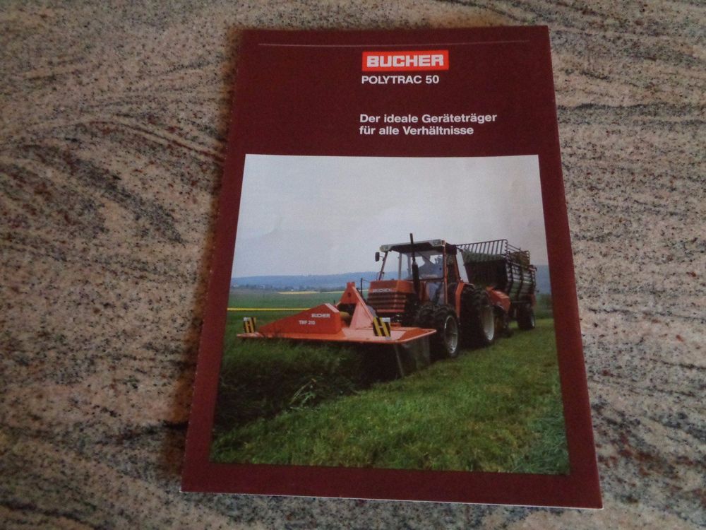 Prospekt Bucher Polytrac 50 | Kaufen auf Ricardo