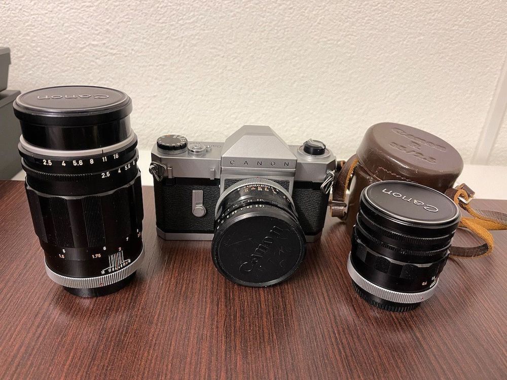 Canonflex RP mit 35/50/135mm Objektiven | Kaufen auf Ricardo