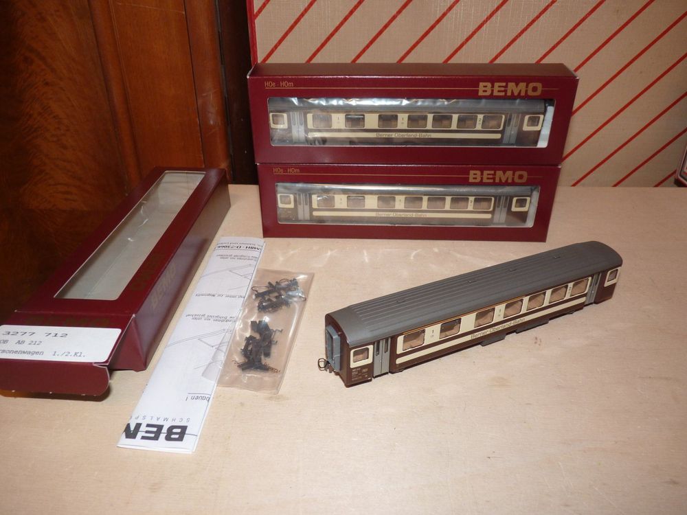 Personenzug der BOB Spur H0m Bemo | Kaufen auf Ricardo