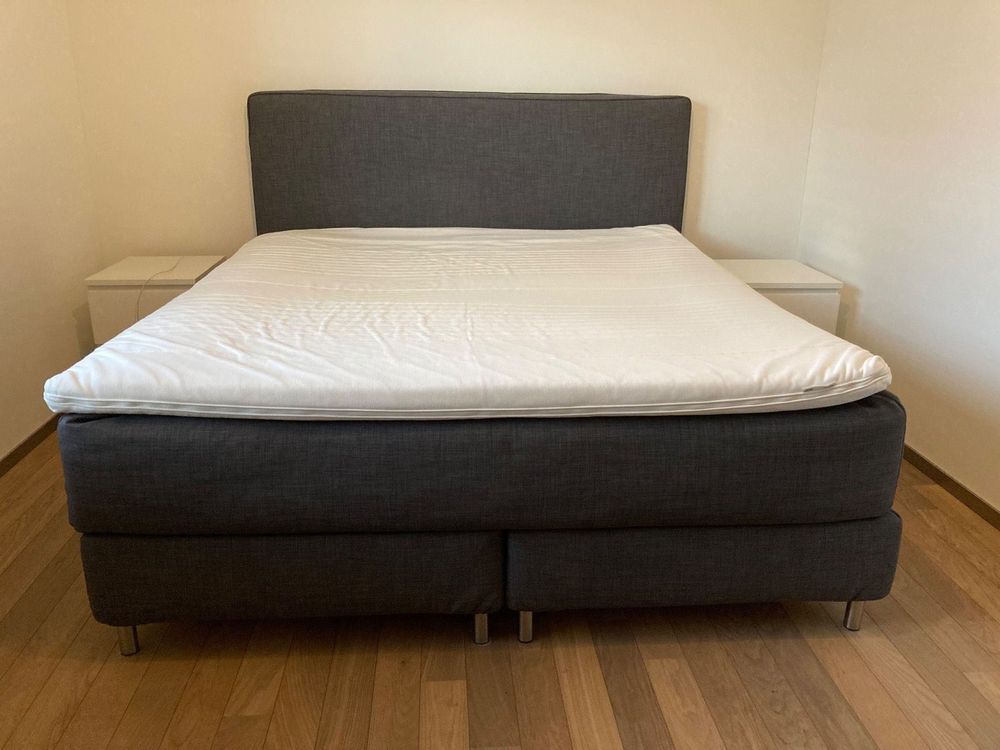Boxspringbett (Ikea Dunvik) | Kaufen auf Ricardo