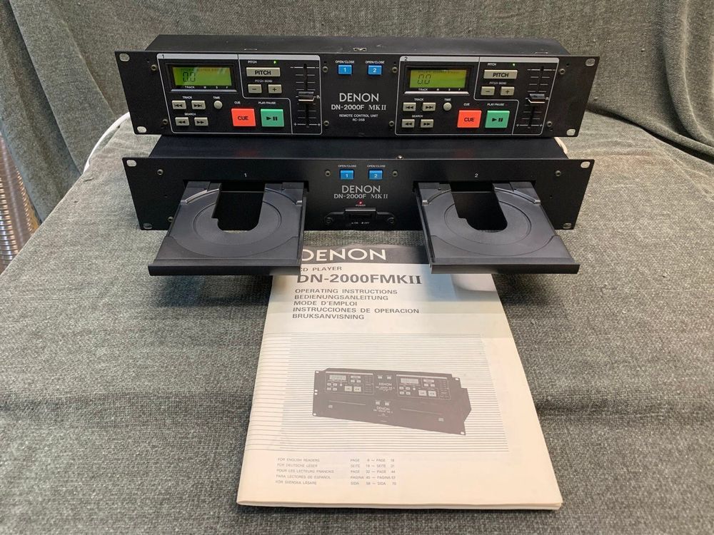 DENON DN-2000 F MK2 Doppel-CD-Player | Kaufen auf Ricardo