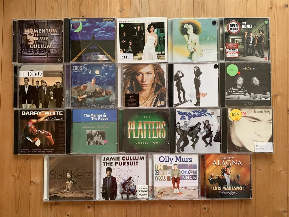 19 CD's Pop ab 1 Fr.! | Kaufen auf Ricardo