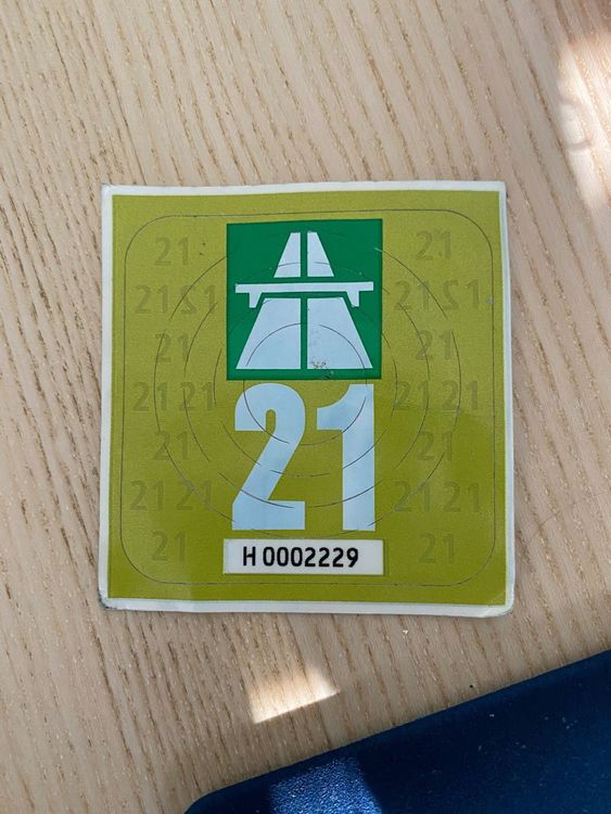 Autobahn Vignette 2021 | Kaufen auf Ricardo