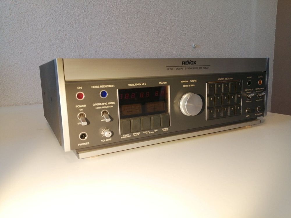 Revox B760 Digital Synthesizer FM Tuner | Kaufen auf Ricardo