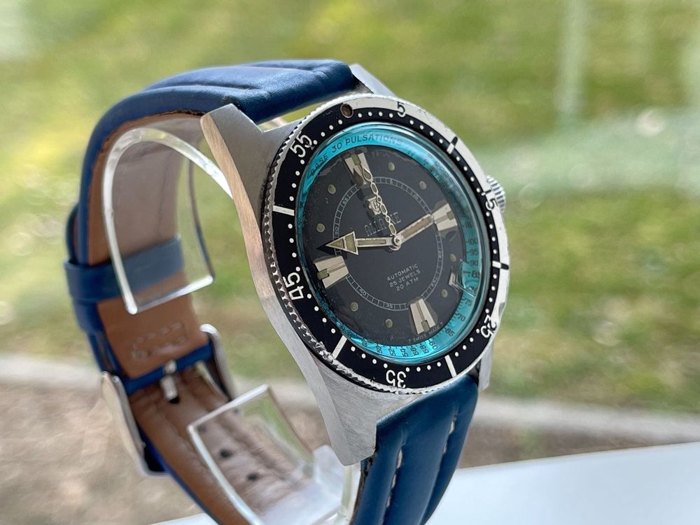 Allaine Automatic Diver Stahl 37 mm | Kaufen auf Ricardo